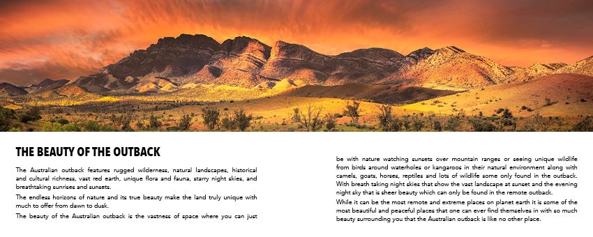 australian outback features